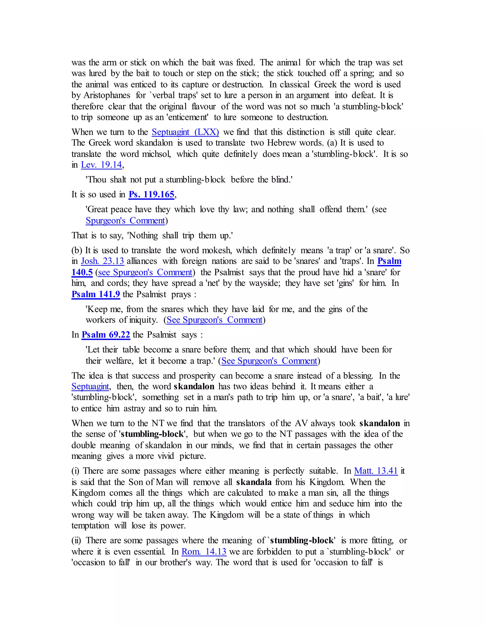 Jesus was a stone of stumbling | DOCX | Judaism | Religion & Spirituality