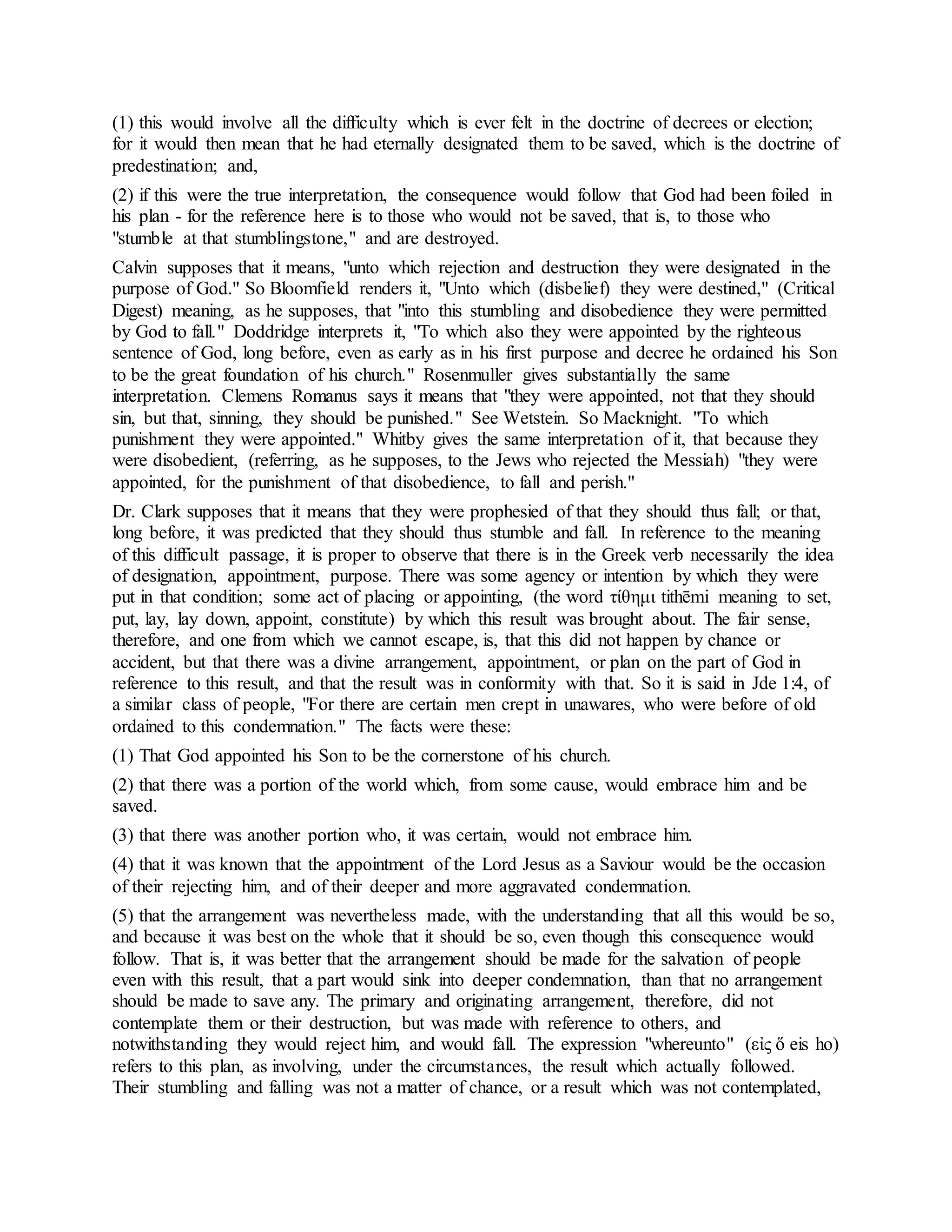 Jesus was a stone of stumbling | DOCX | Judaism | Religion & Spirituality