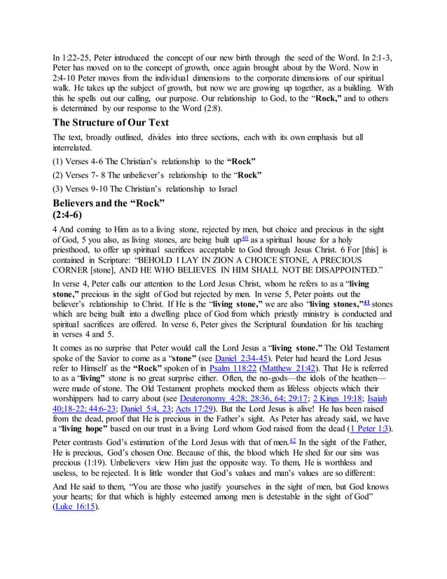 Jesus was a stone of stumbling | DOCX | Judaism | Religion & Spirituality