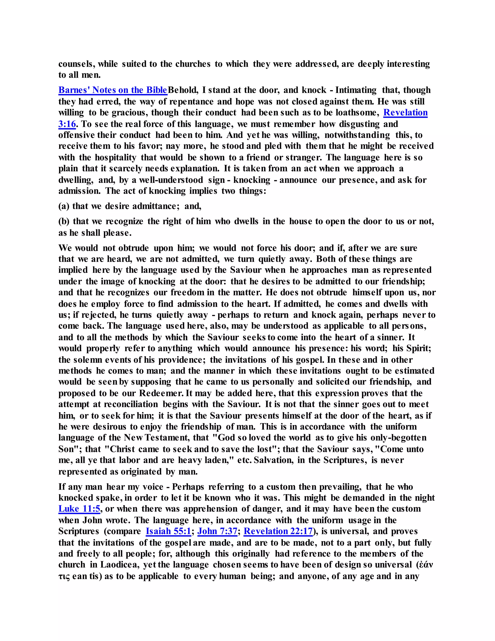 Jesus was at the door knocking | PDF