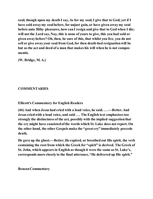 Jesus was calling out with a loud voice | PDF