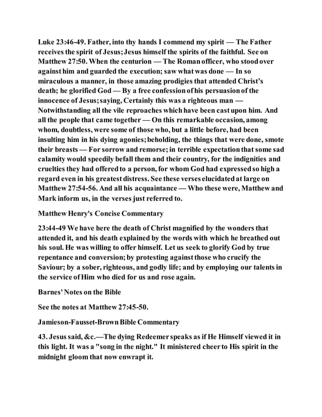 Jesus was calling out with a loud voice | PDF