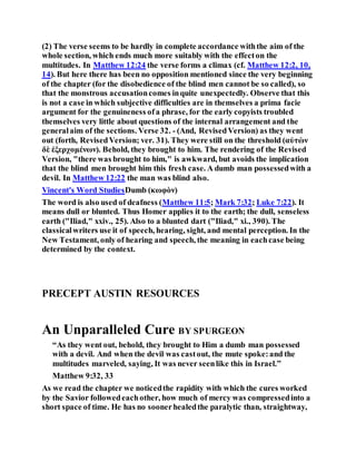 Jesus was casting out the devil | DOCX