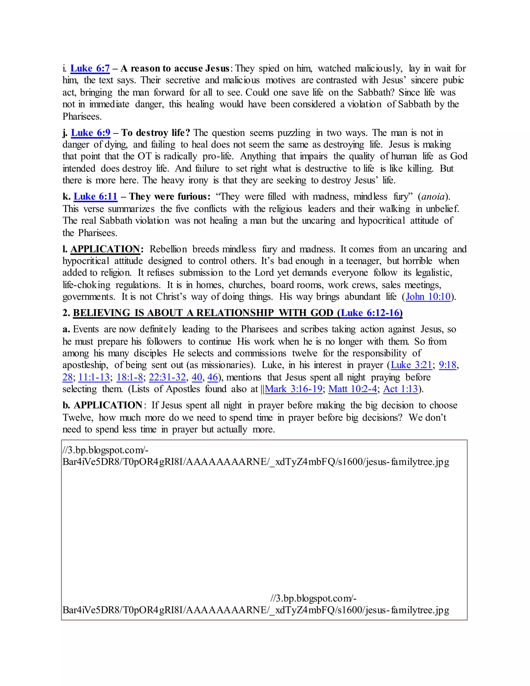 Jesus was dependent on prayer | DOCX