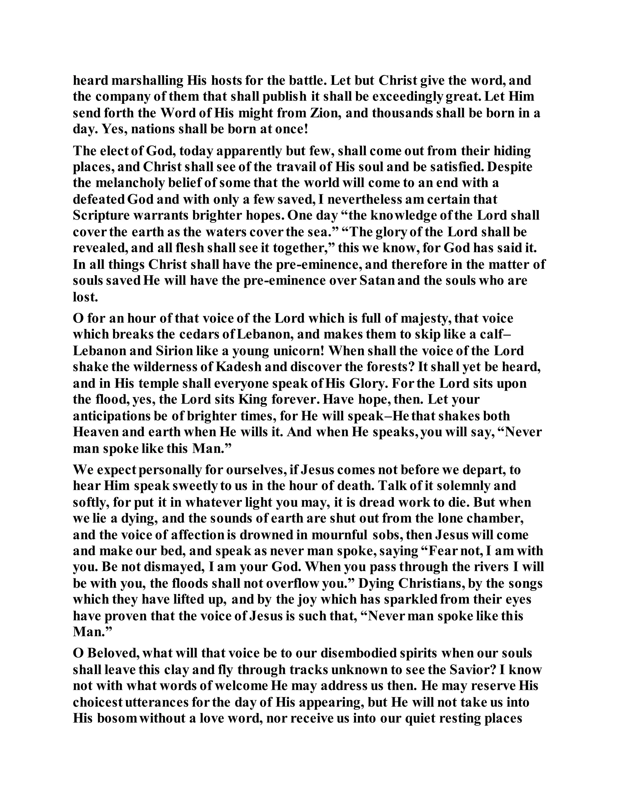Jesus was eloquent | DOCX