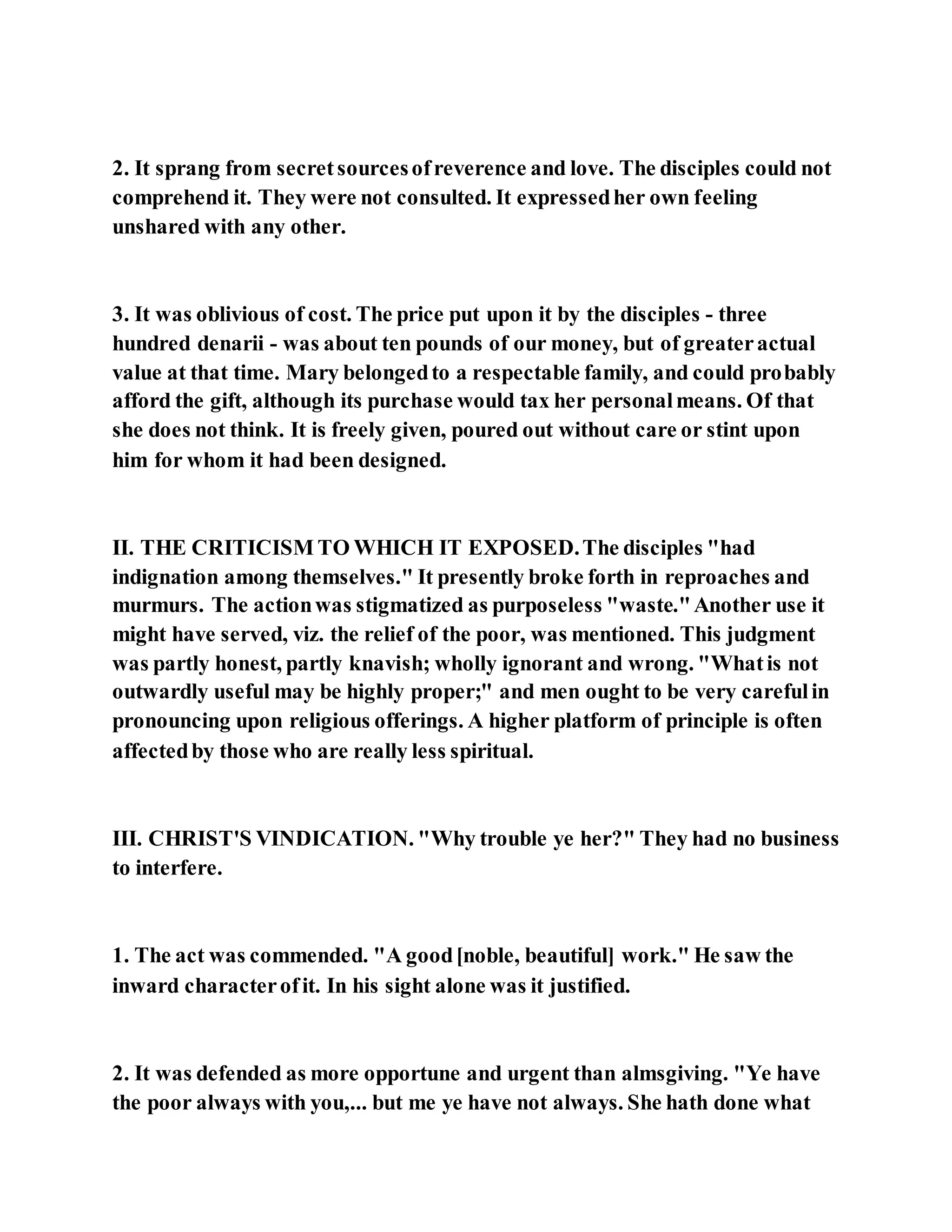 Jesus was exalting a woman | PDF