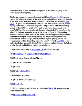 Jesus was girt with a golden girdle | DOCX
