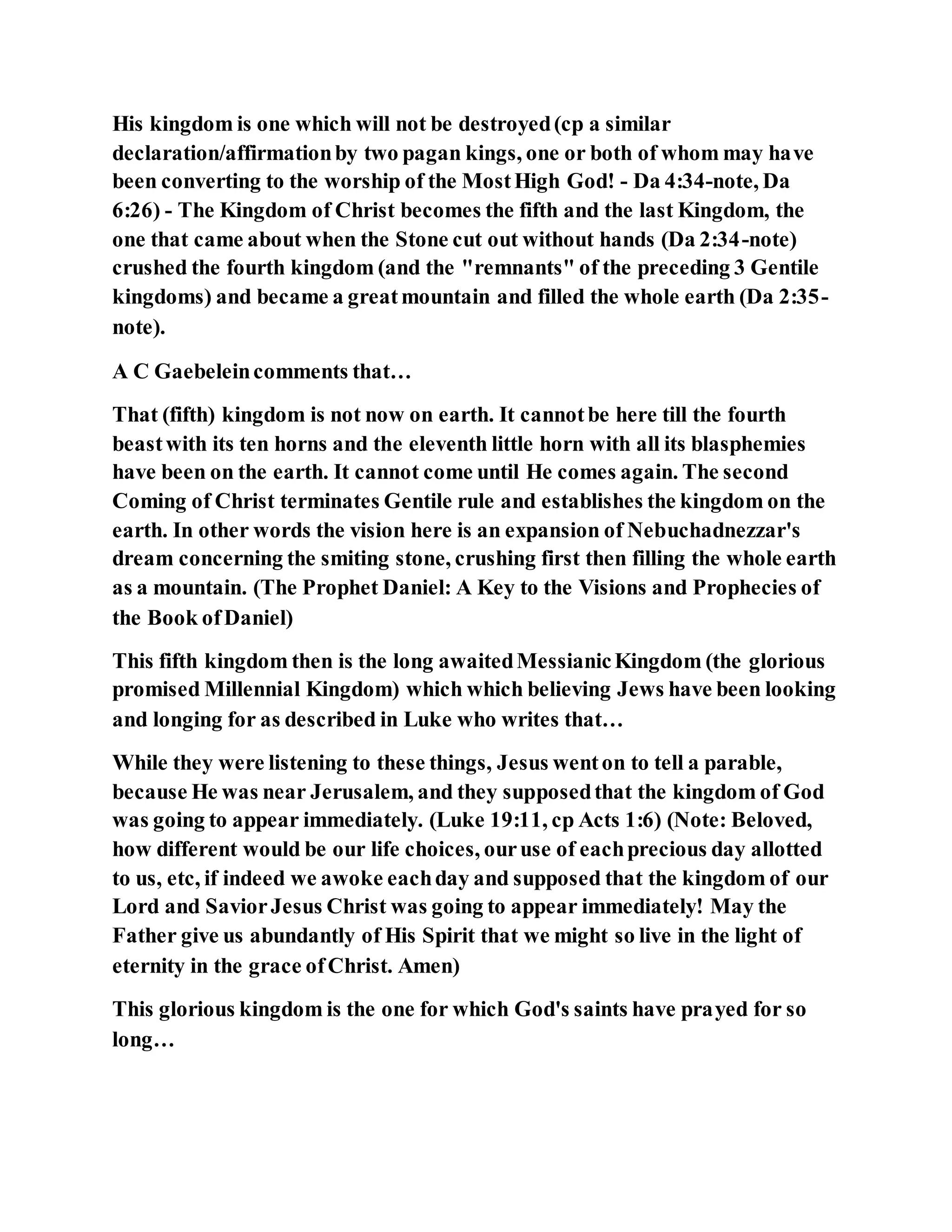 Jesus was given everlasting dominion | DOCX