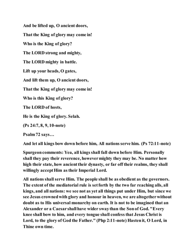 Jesus was given everlasting dominion | PDF