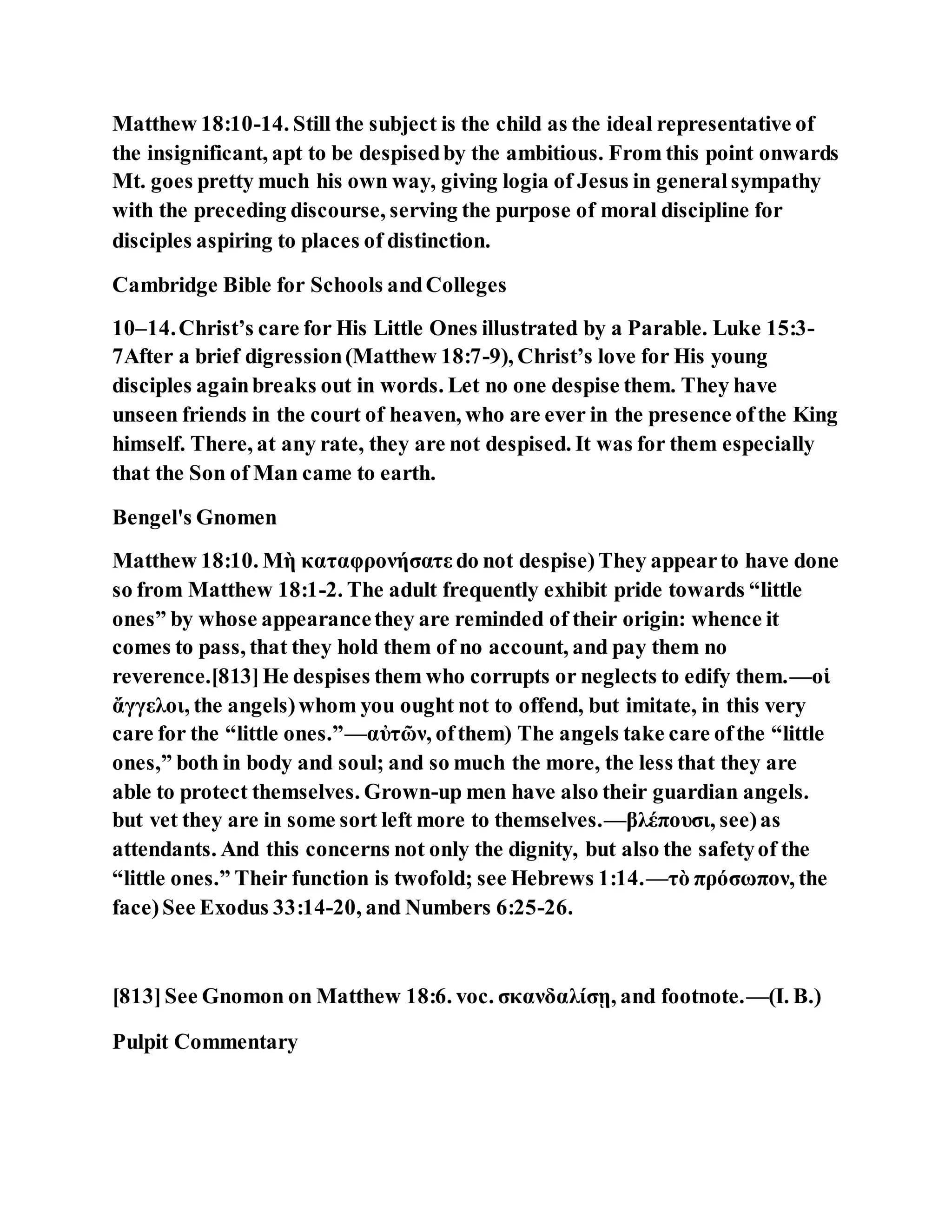 Jesus was in deep concern for children | DOCX