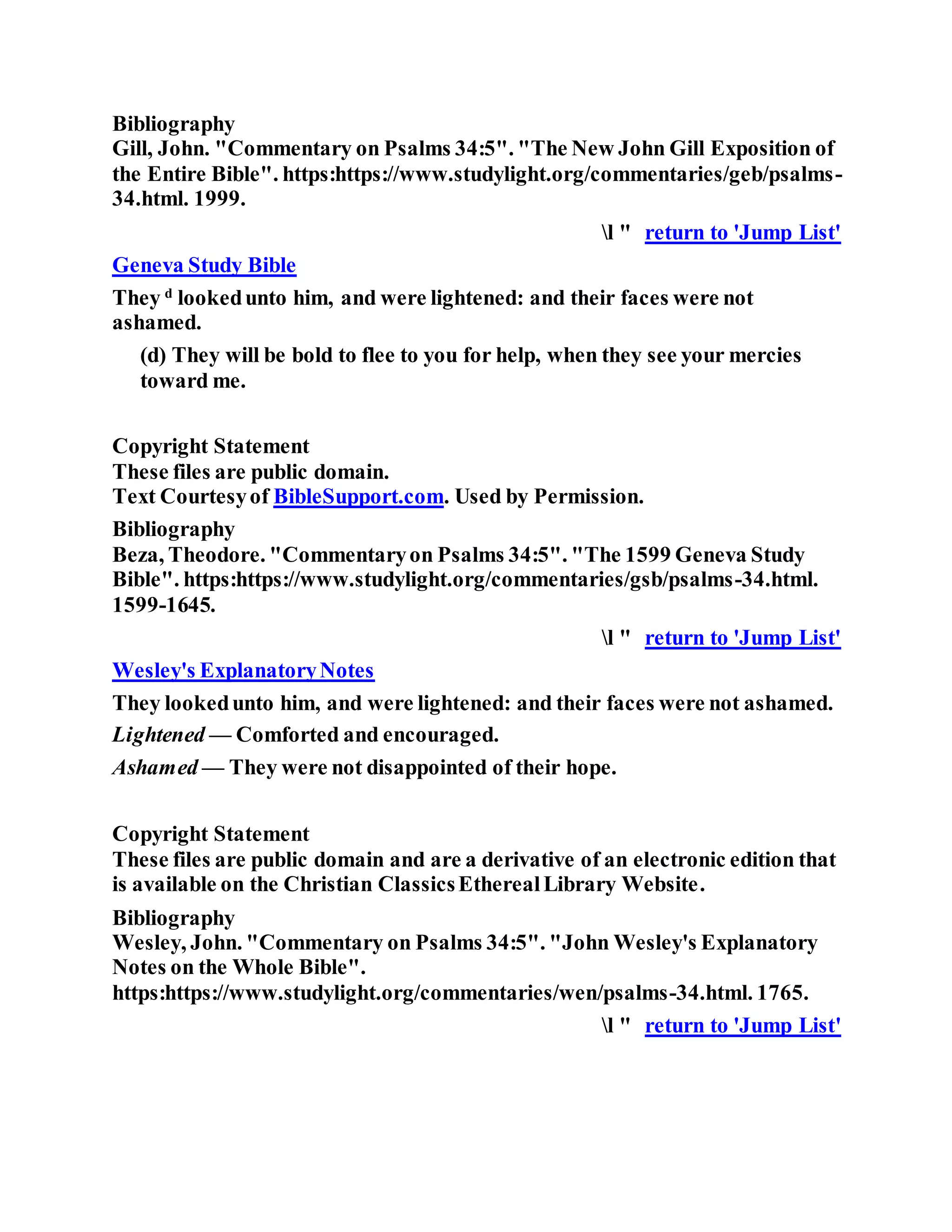 Jesus was looked at and they are radiant | DOCX