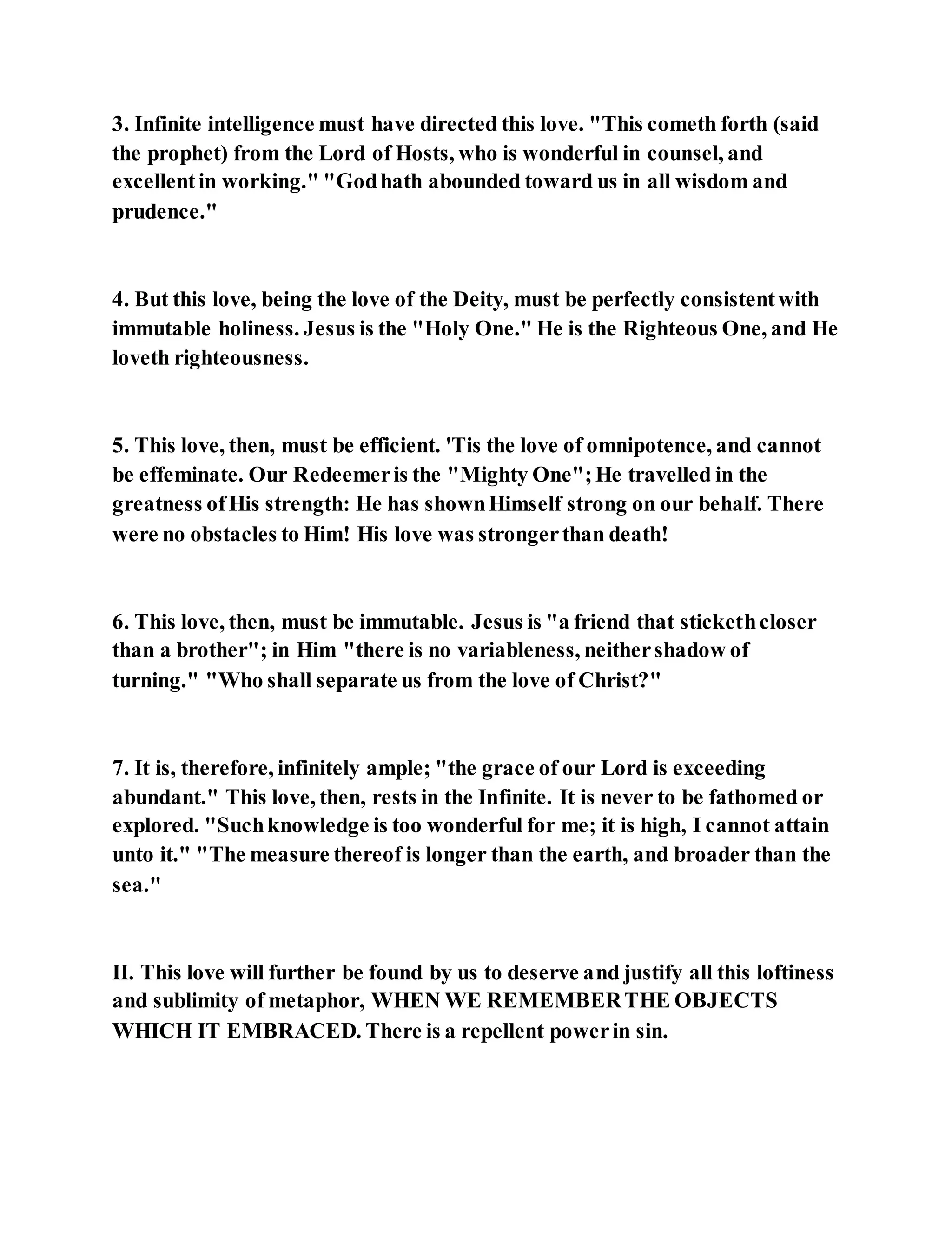 Jesus was love that surpasses knowledge | PDF