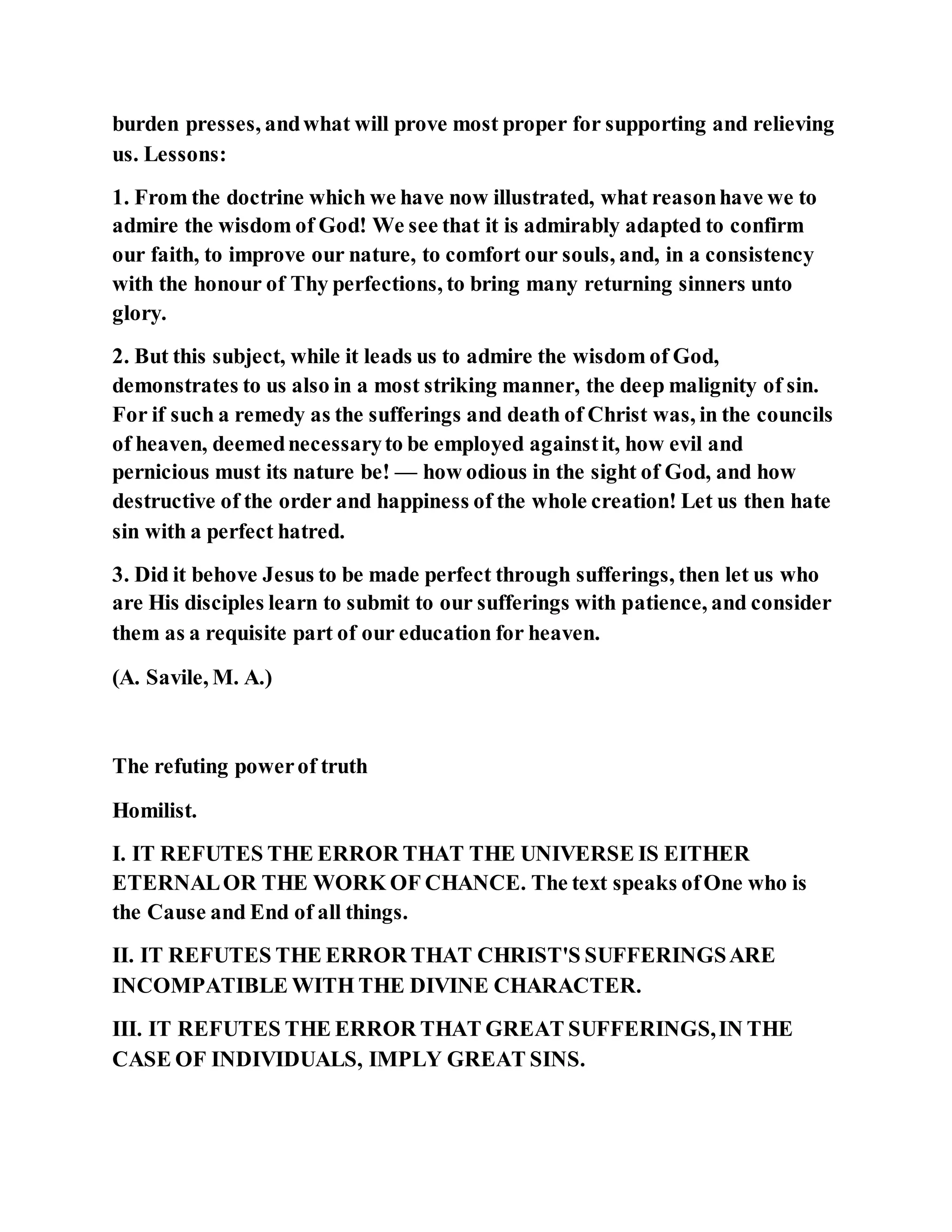 Jesus was made perfect through suffering | PDF