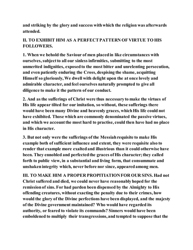 Jesus was made perfect through suffering | PDF