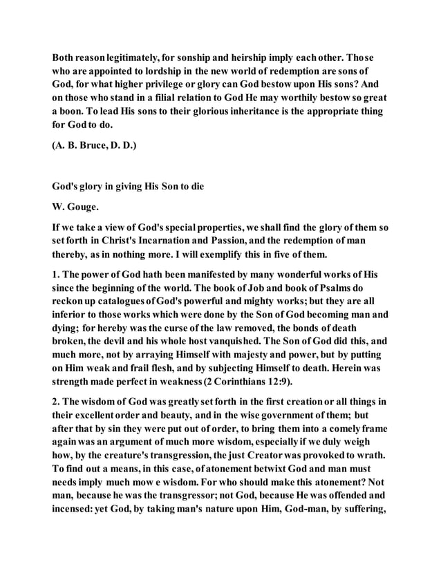 Jesus was made perfect through suffering | PDF