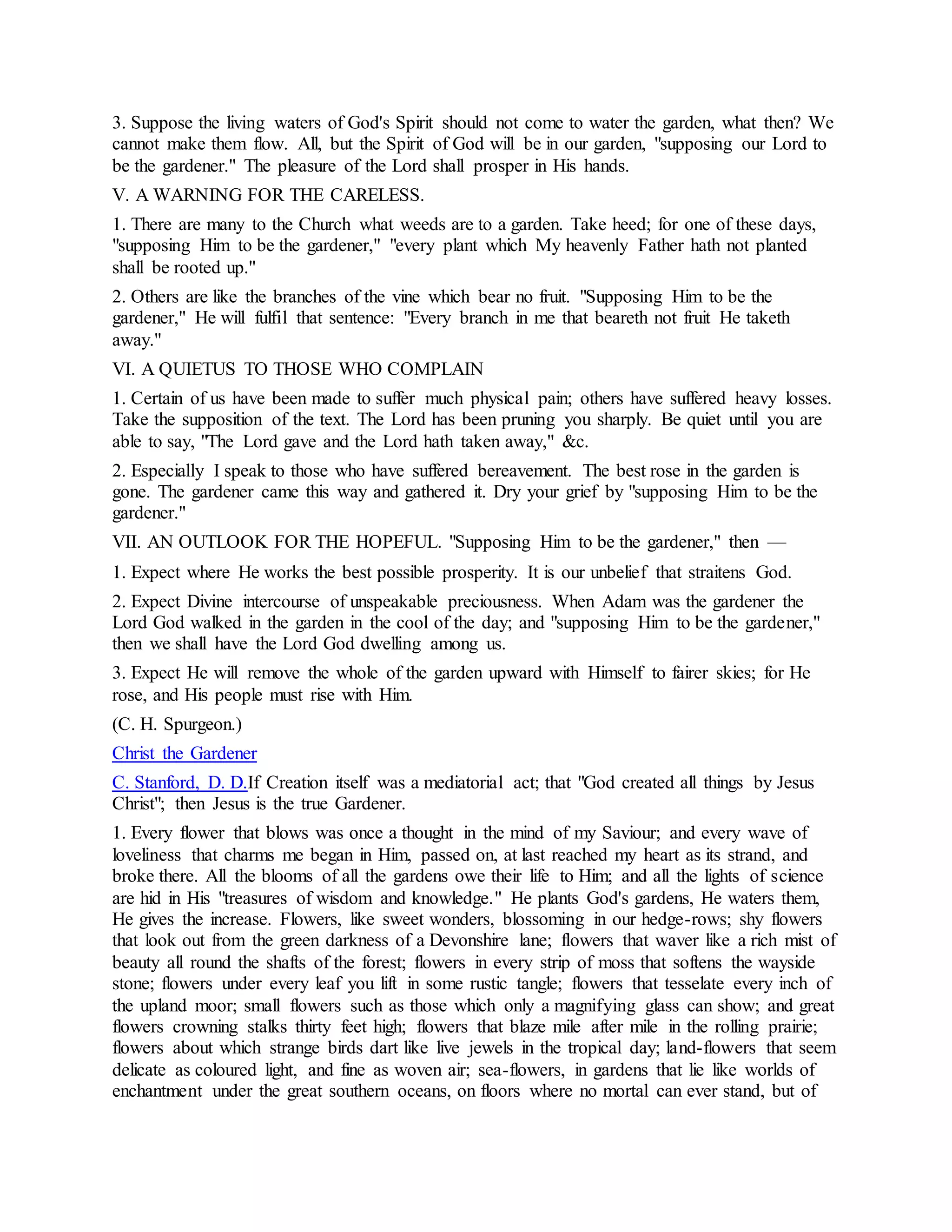 Jesus was mistaken for a gardener | DOCX