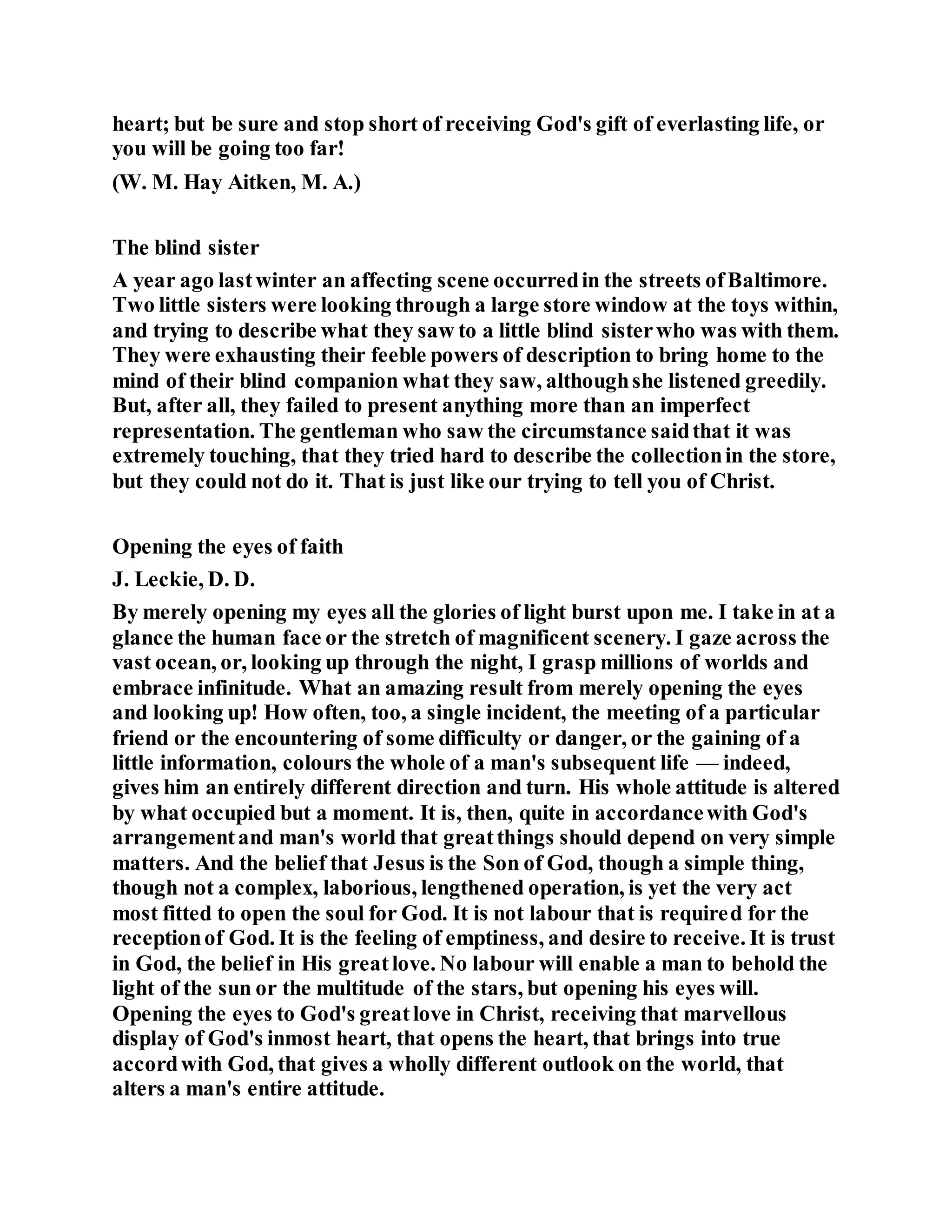 Jesus was passing by | DOCX