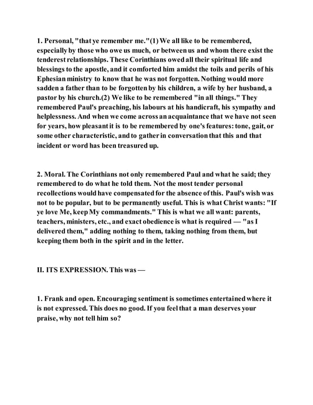 Jesus was paul's example | PDF