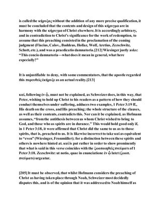 Jesus was preaching to the spirits in prison | DOCX