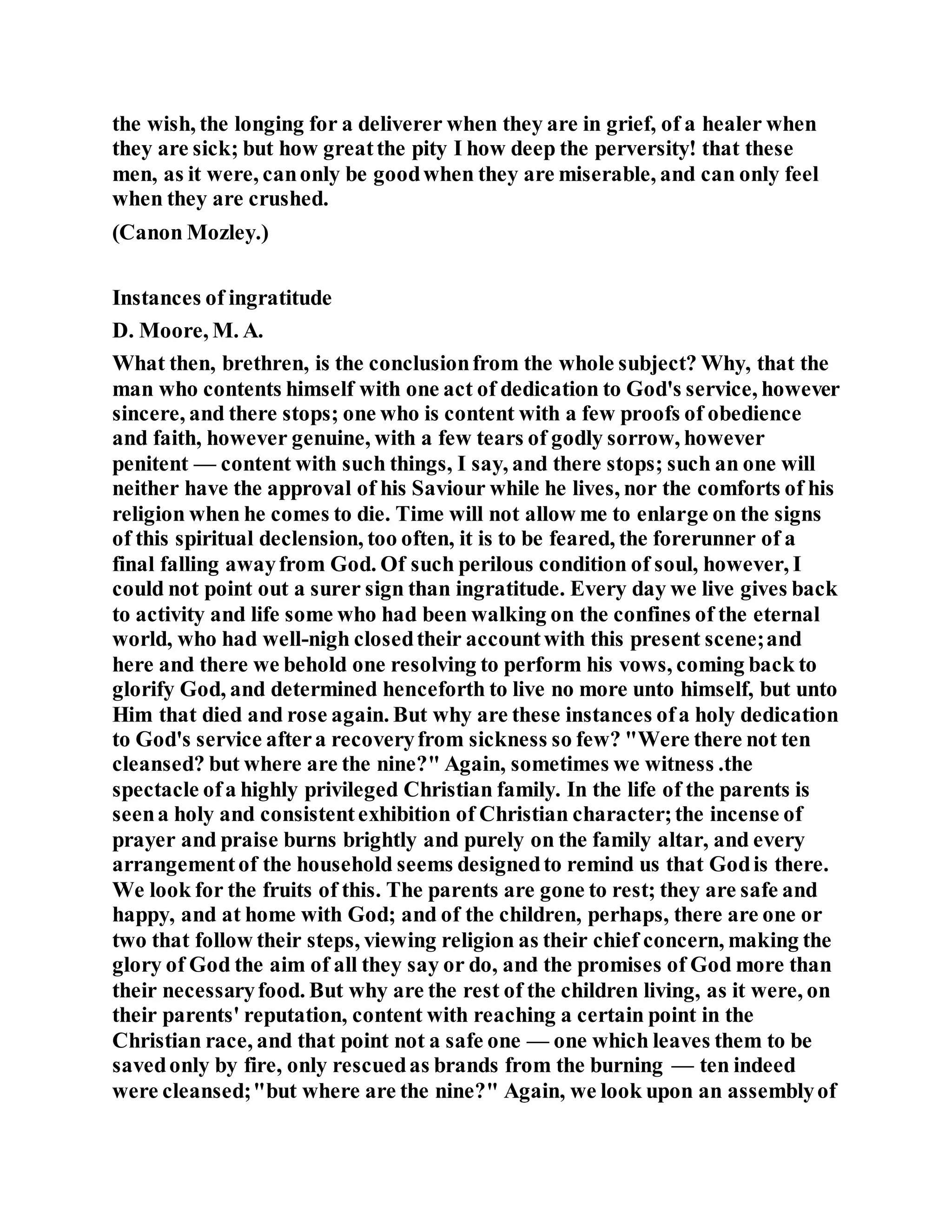 Jesus was puzzled by thanklessness | PDF