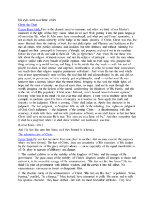 Jesus was shining like the sun in full strengh | DOCX