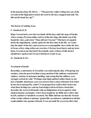 Jesus was slapped in the face | DOCX