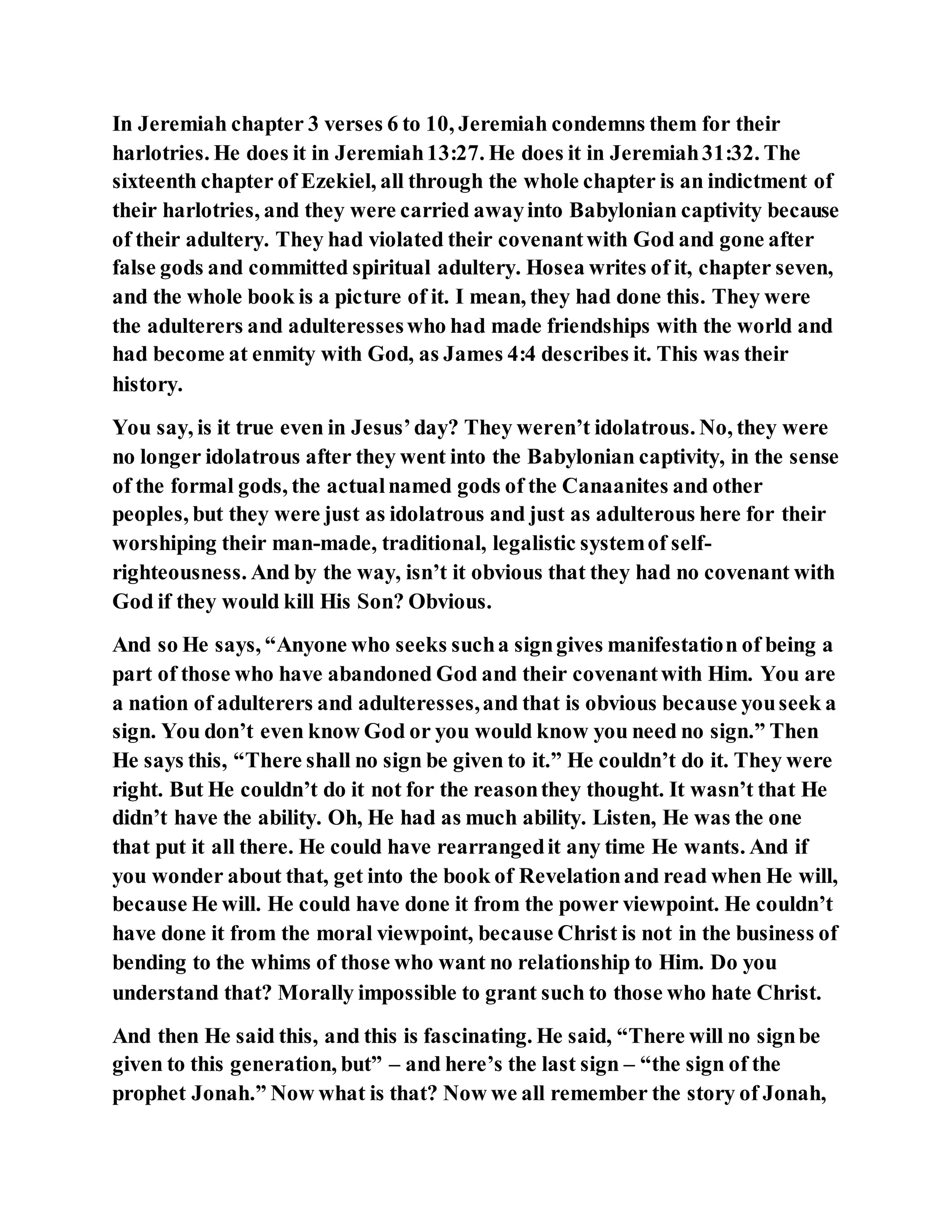 Jesus was something greater than jonah | DOCX