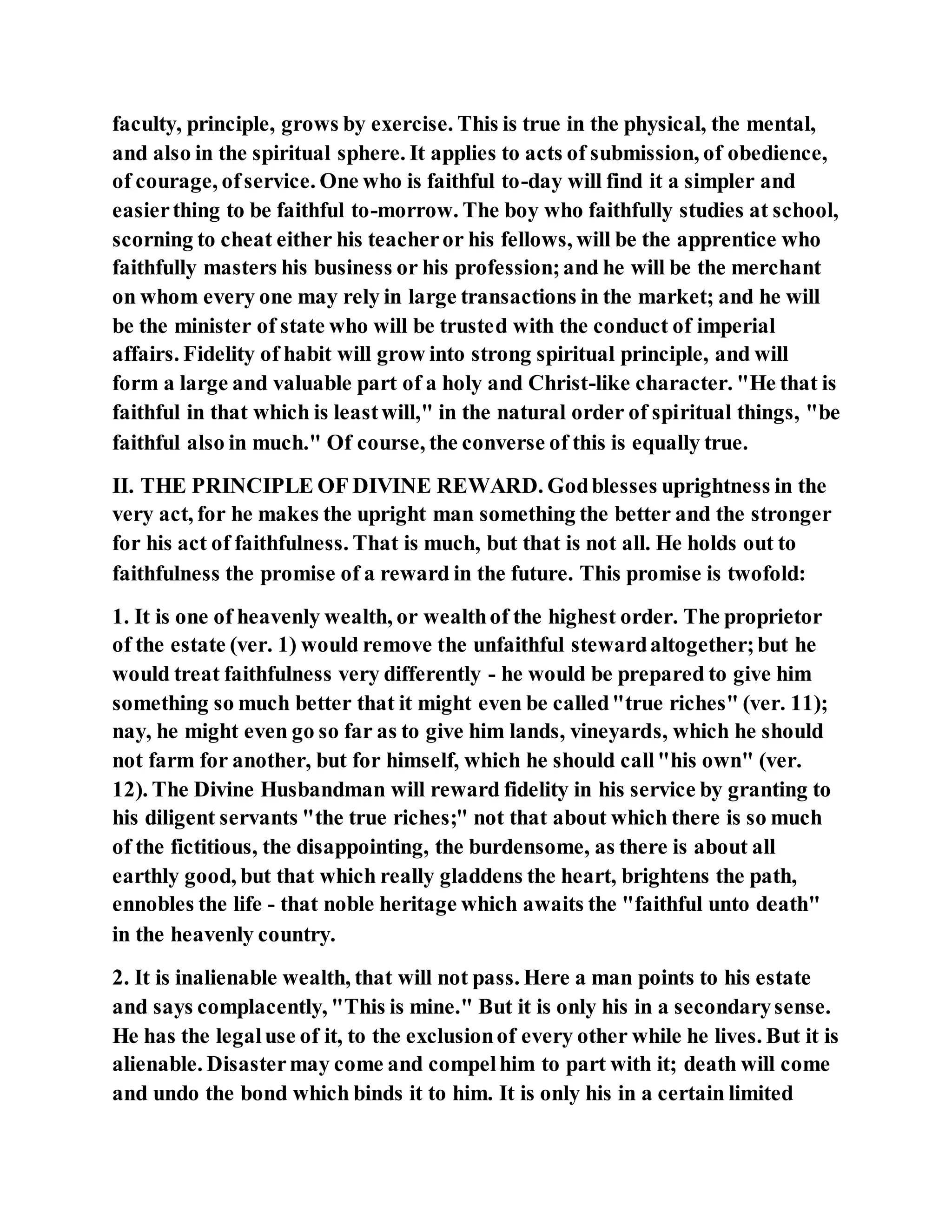 Jesus was stressing the importance of little things | PDF