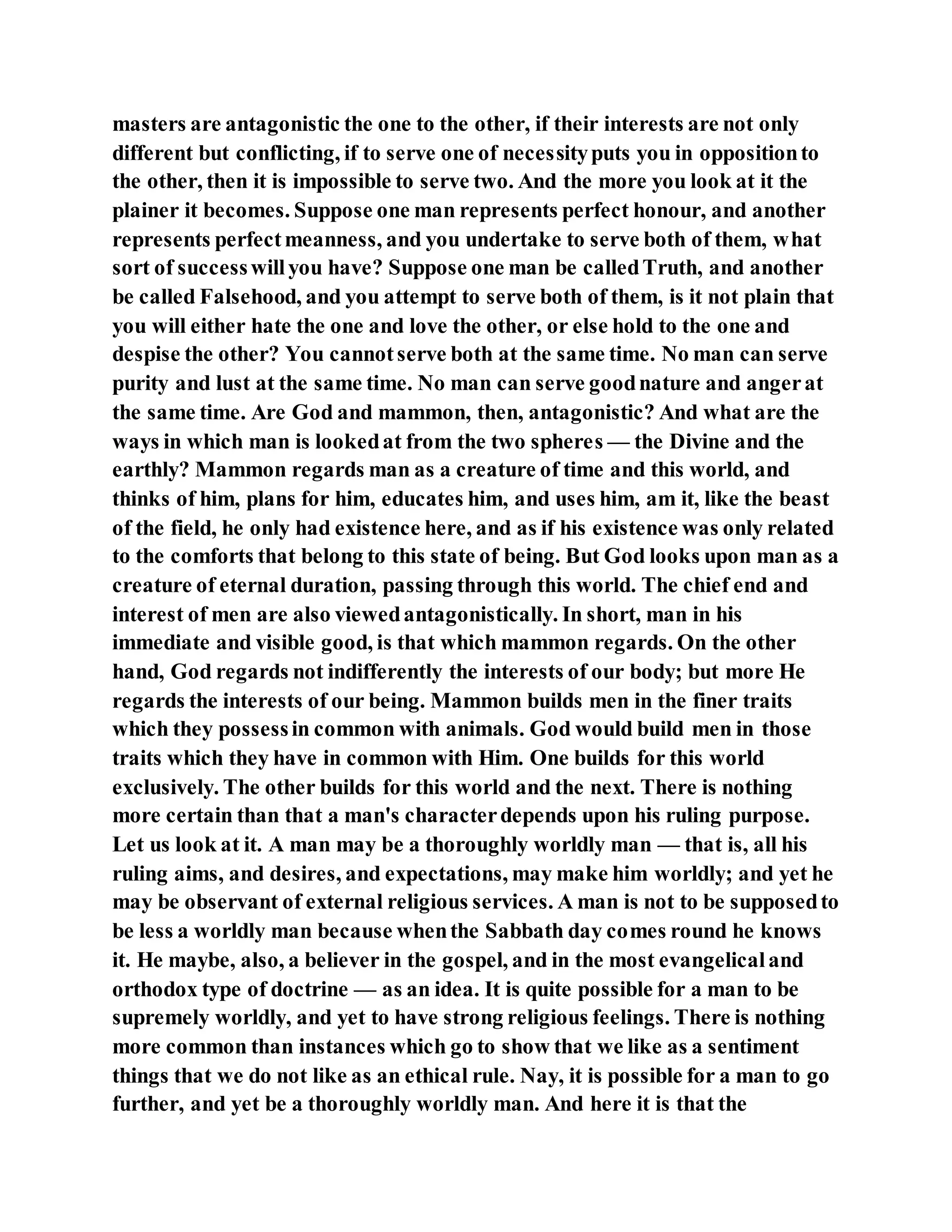 Jesus was stressing the importance of little things | PDF