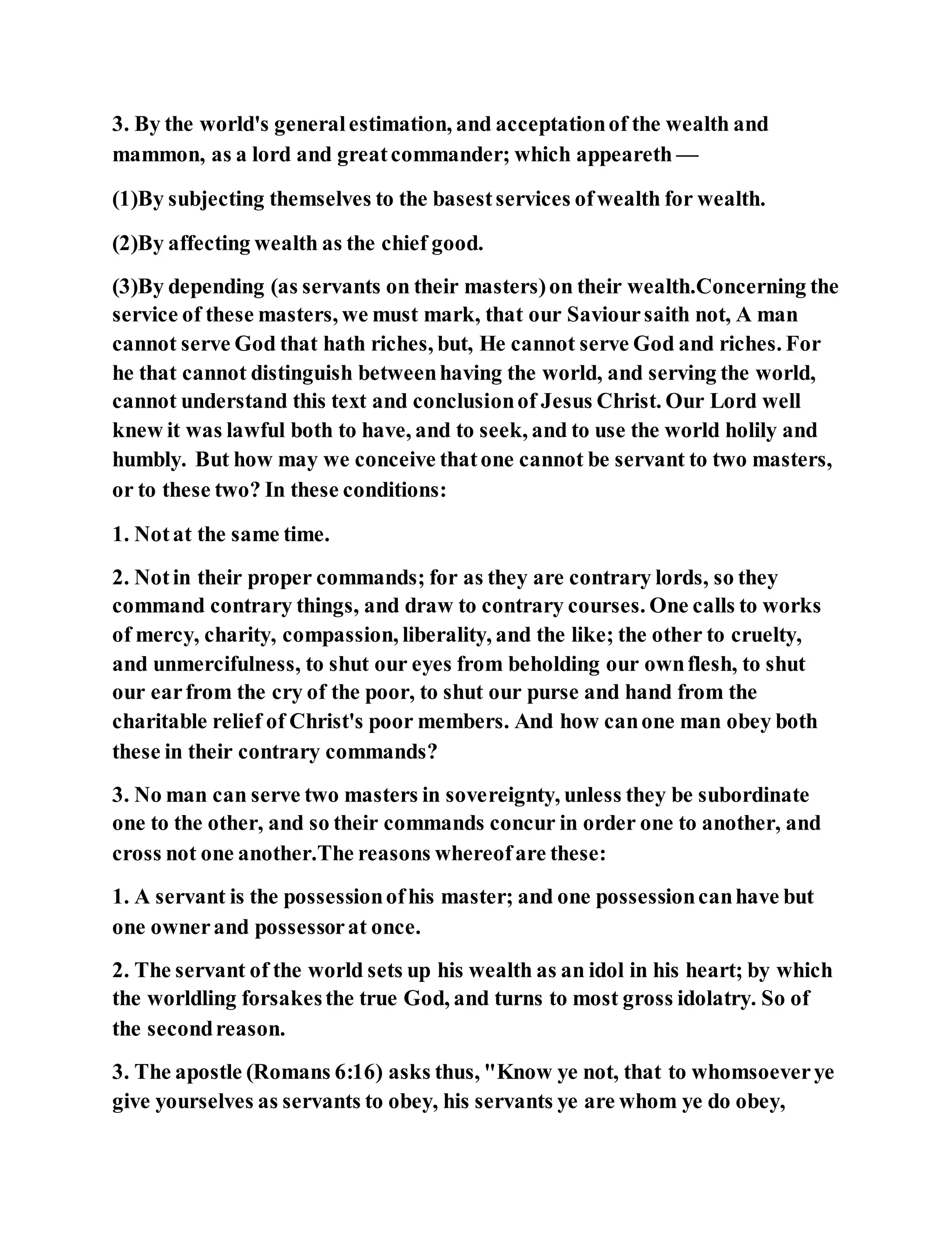 Jesus was stressing the importance of little things | PDF