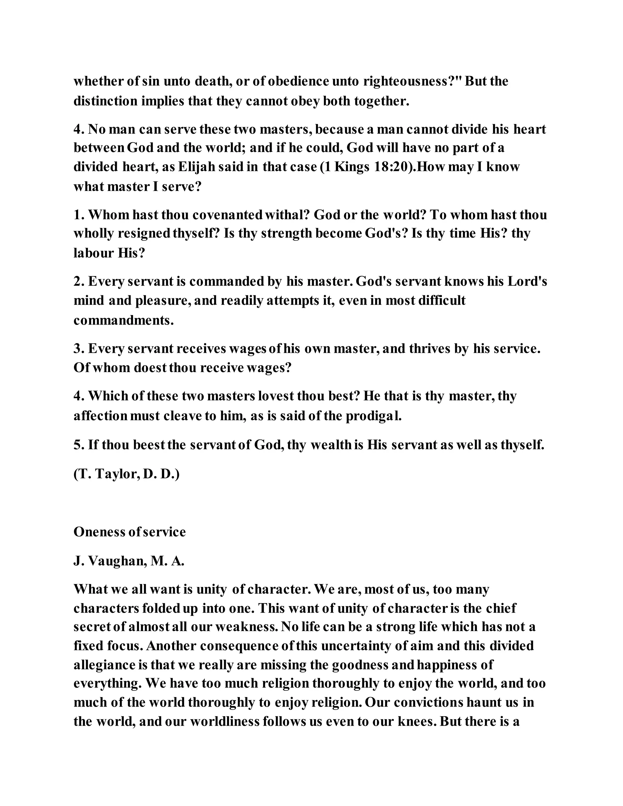 Jesus was stressing the importance of little things | PDF