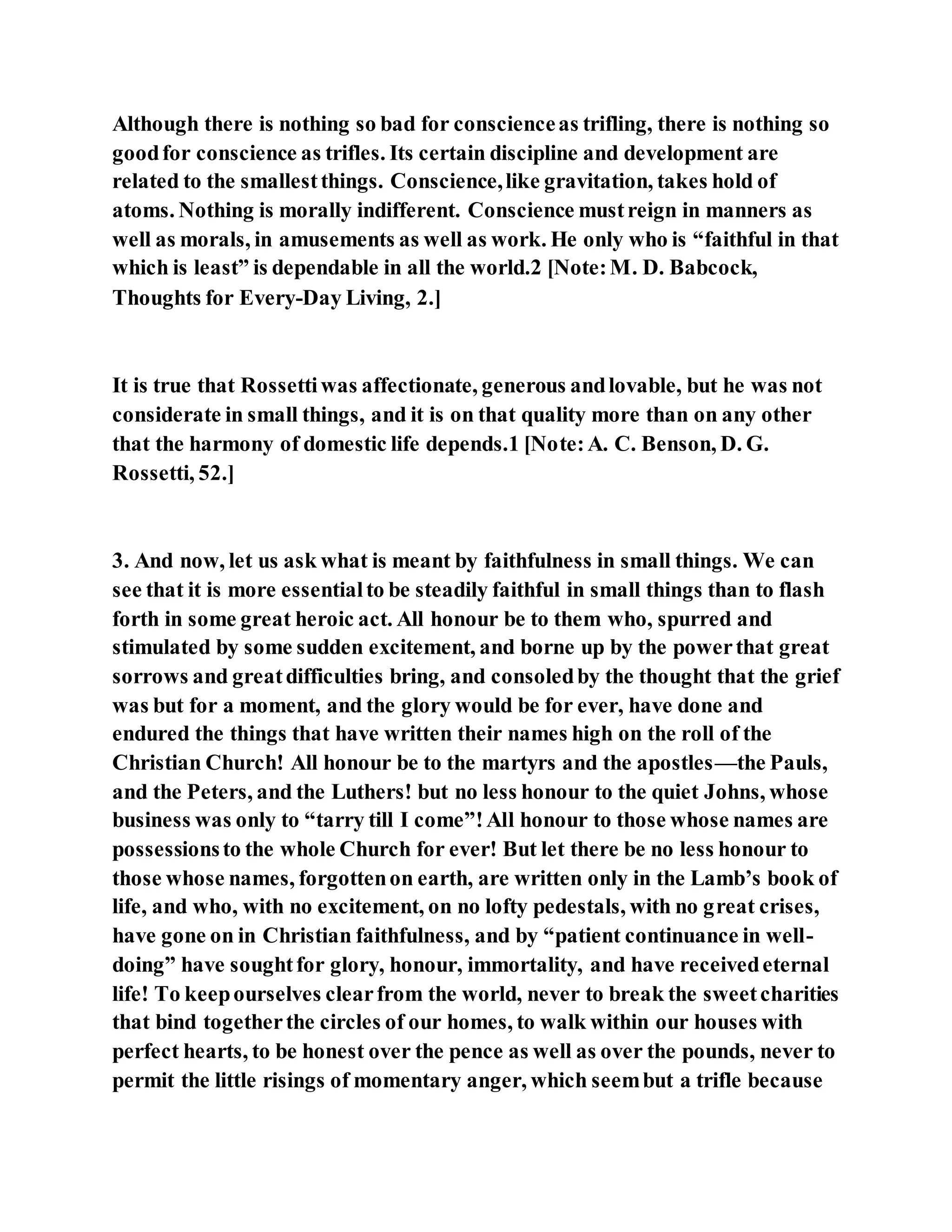 Jesus was stressing the importance of little things | PDF