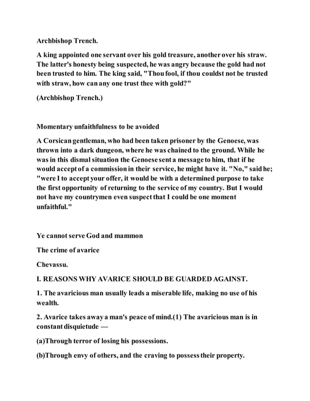 Jesus was stressing the importance of little things | PDF