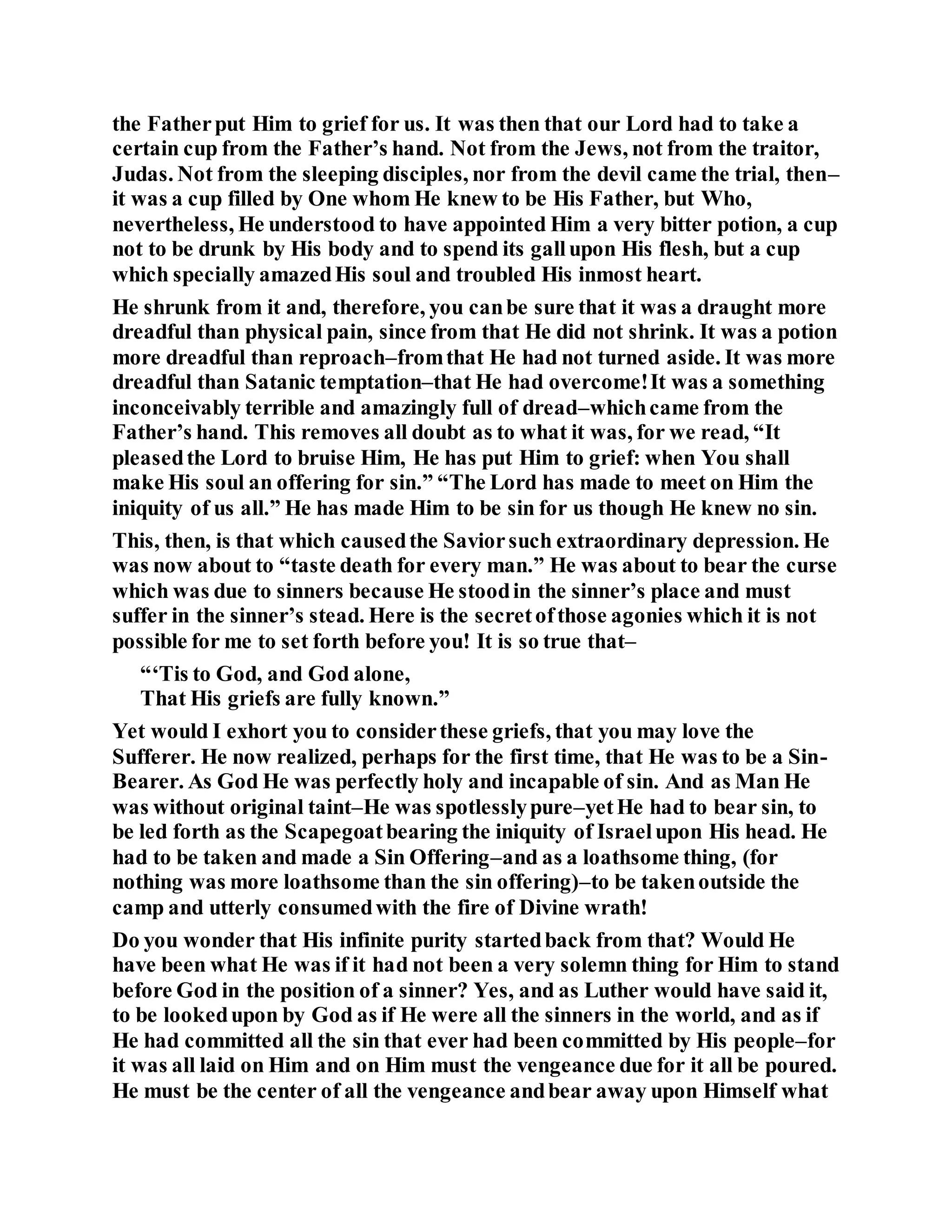 Jesus was sweating drops of blood | DOCX | Christianity | Religion ...