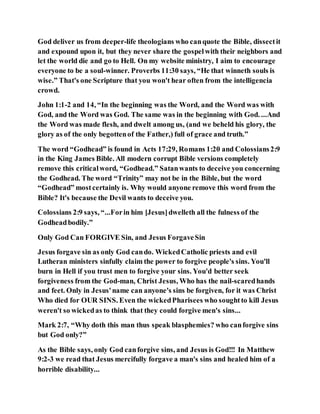 Jesus was the almighty | DOCX