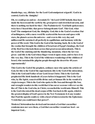 Jesus was the almighty | DOCX