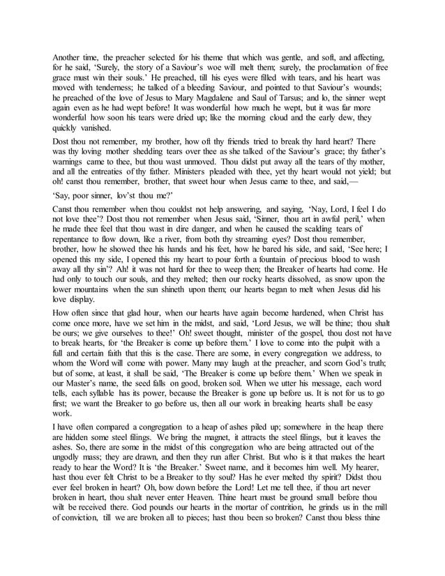 Jesus was the breaker | PDF