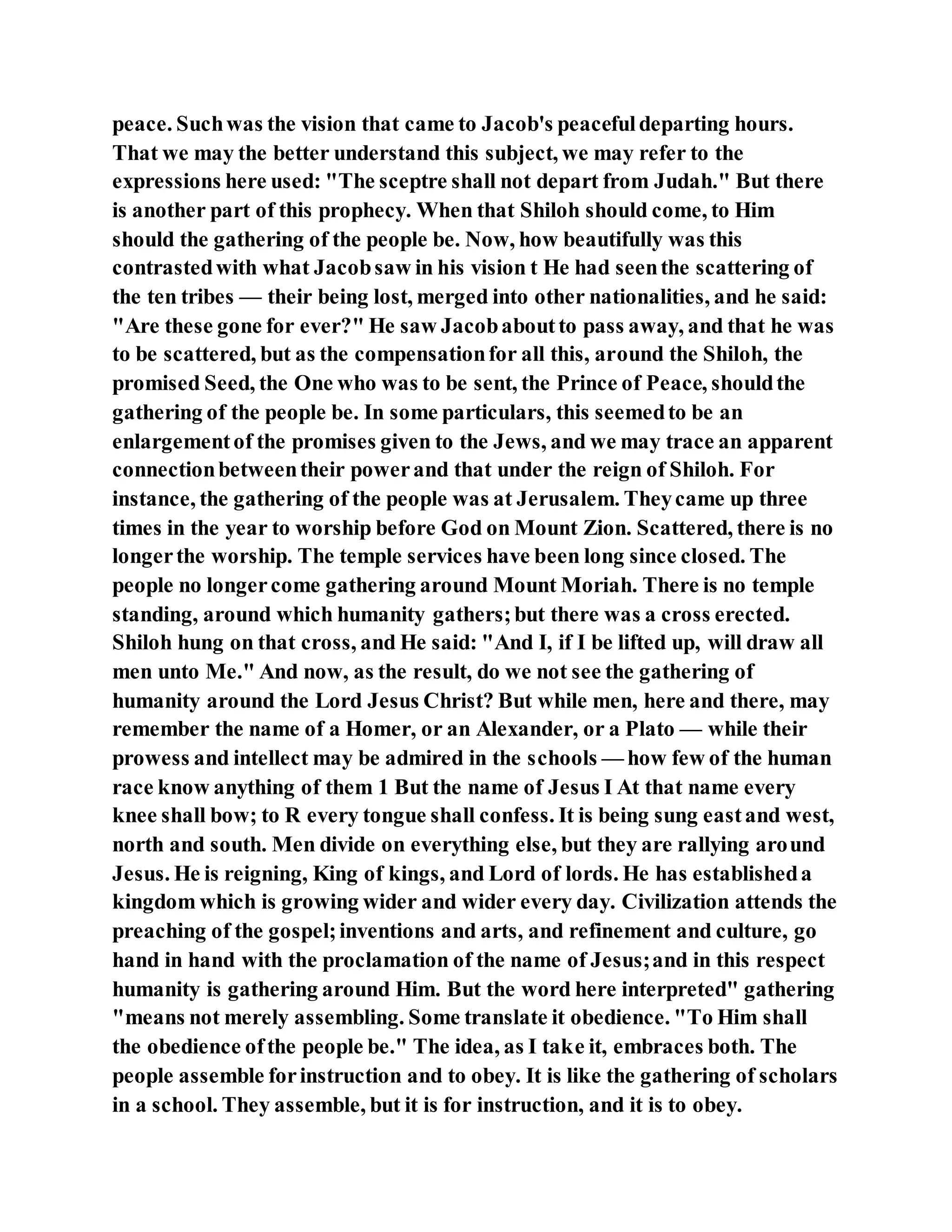 Jesus was the coming shiloh | DOCX