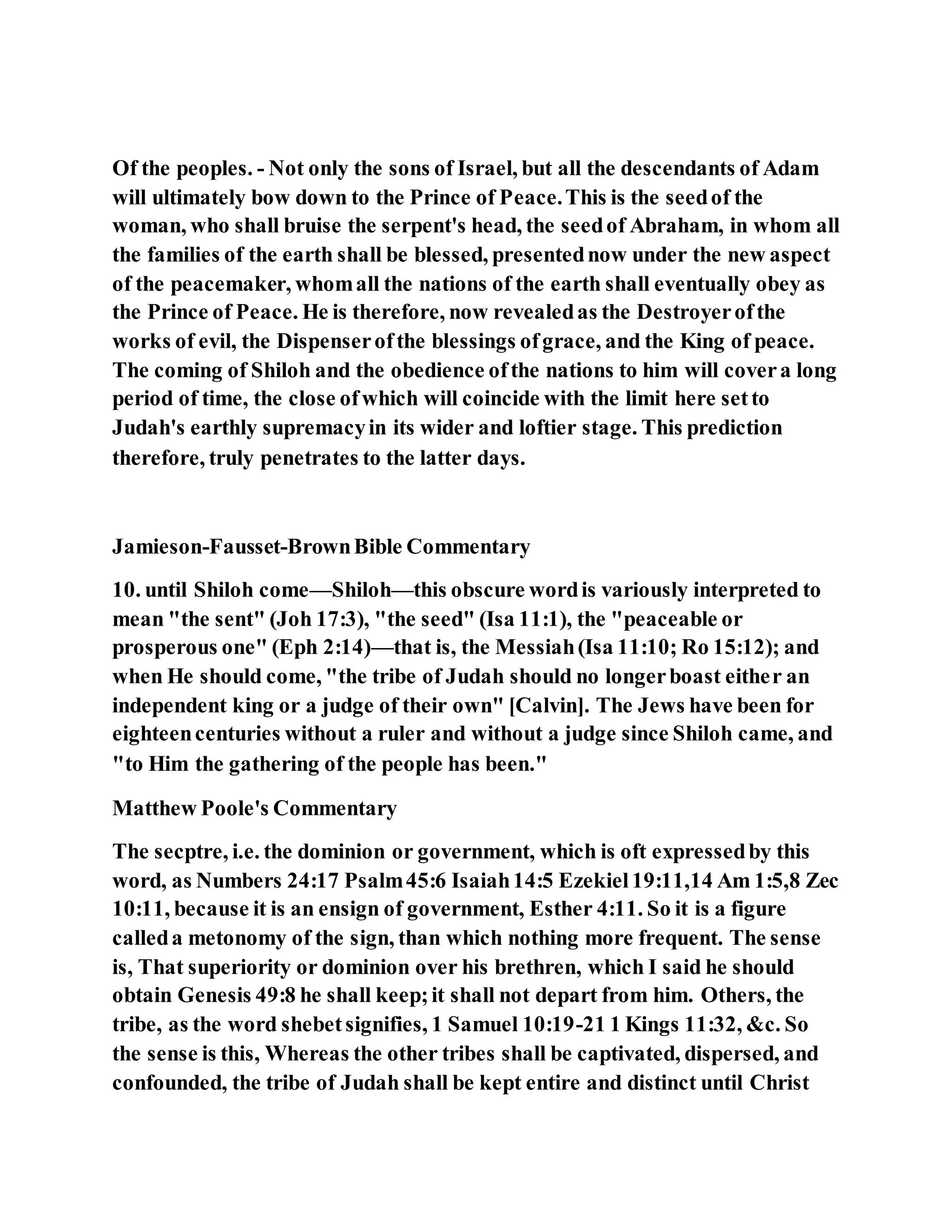 Jesus was the coming shiloh | DOCX