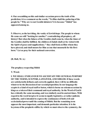 Jesus was the coming shiloh | DOCX
