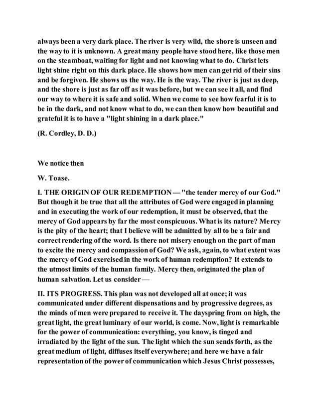 Jesus was the dayspring from on high | PDF