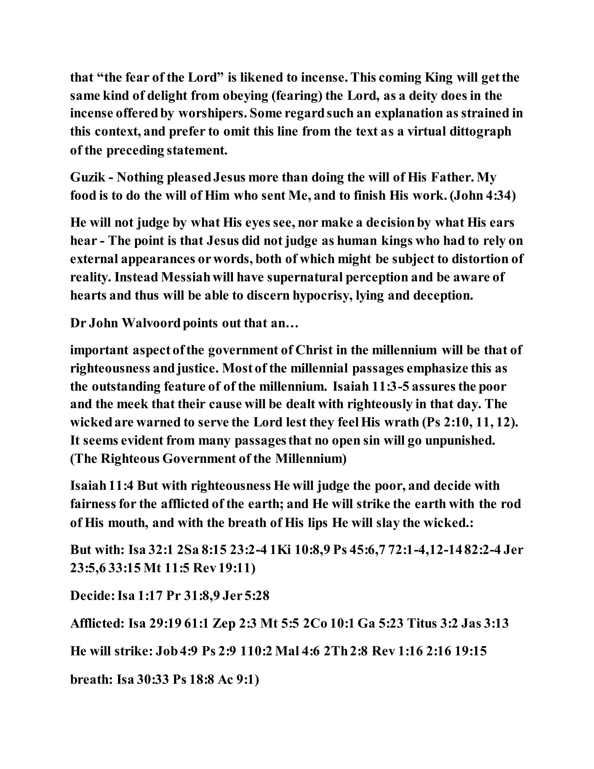 Jesus was the focus of isaiah 11 prophecy | PDF