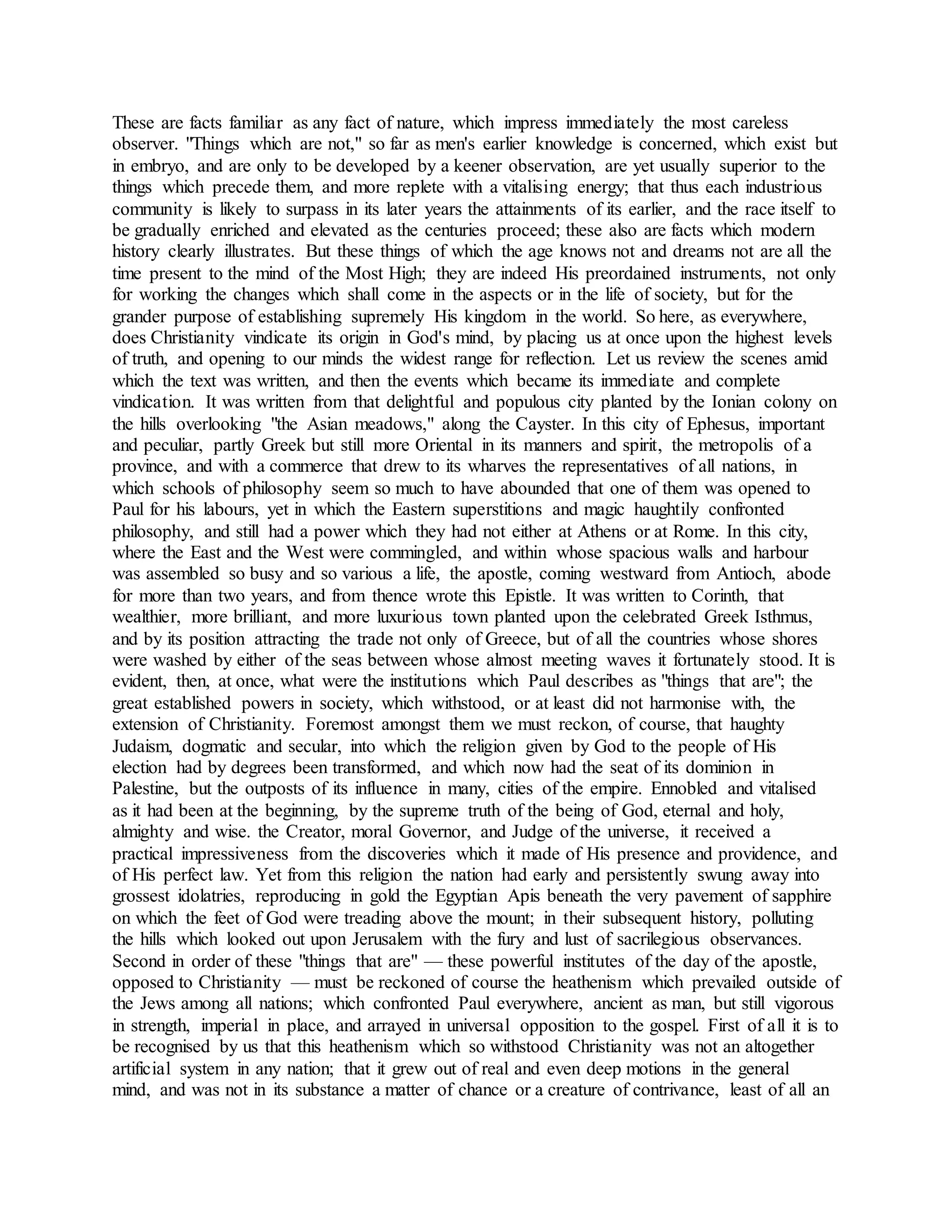 Jesus was the foolishness and weakness of god | DOCX