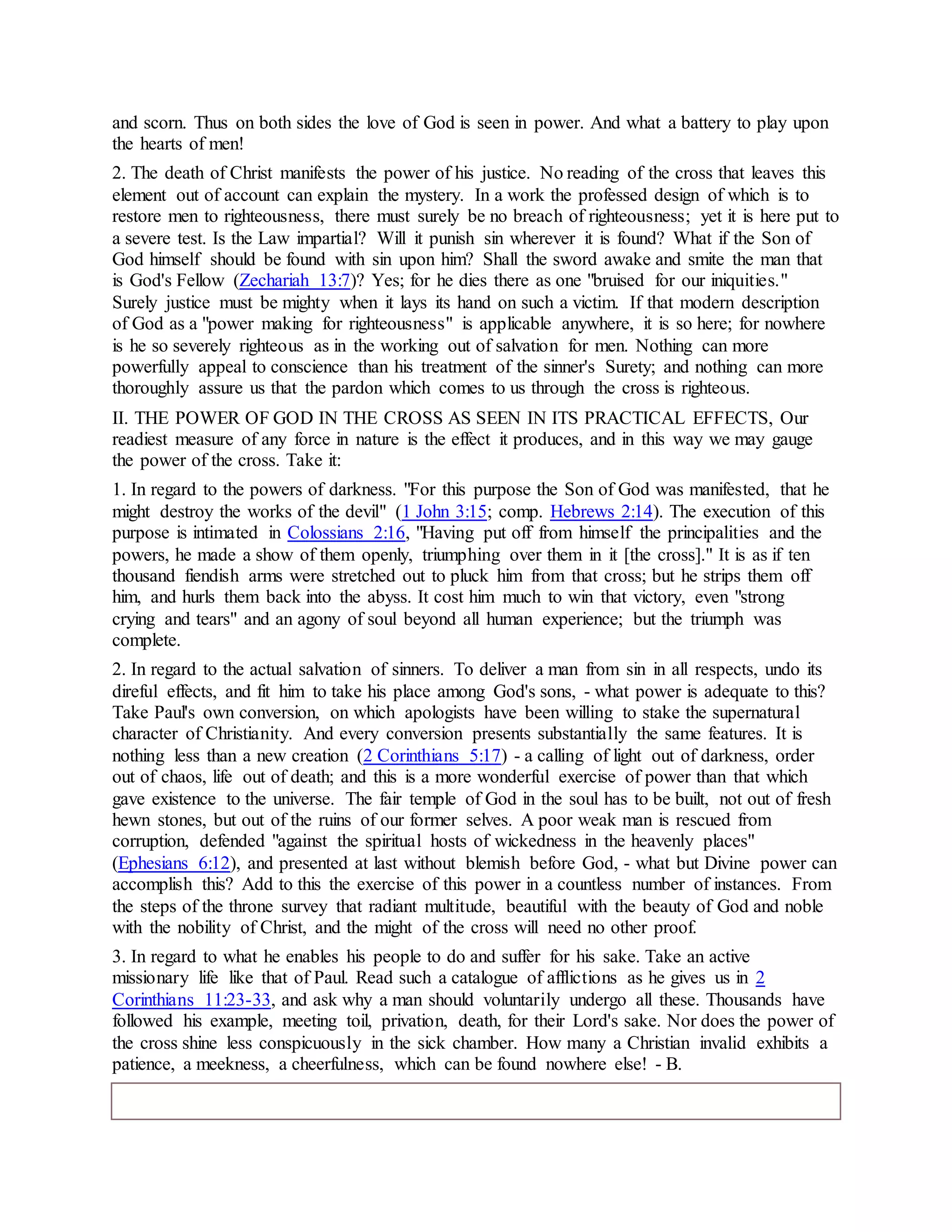Jesus was the foolishness and weakness of god | PDF