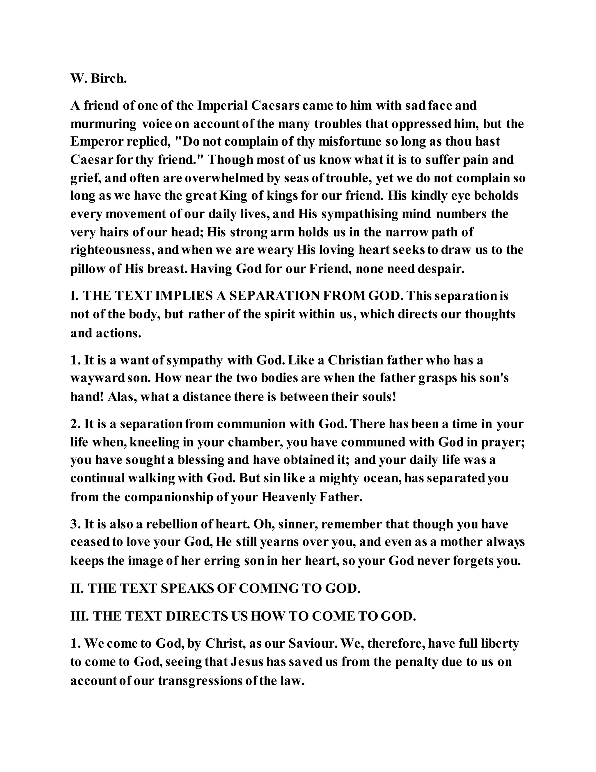 Jesus was the greatest intercessor | DOCX