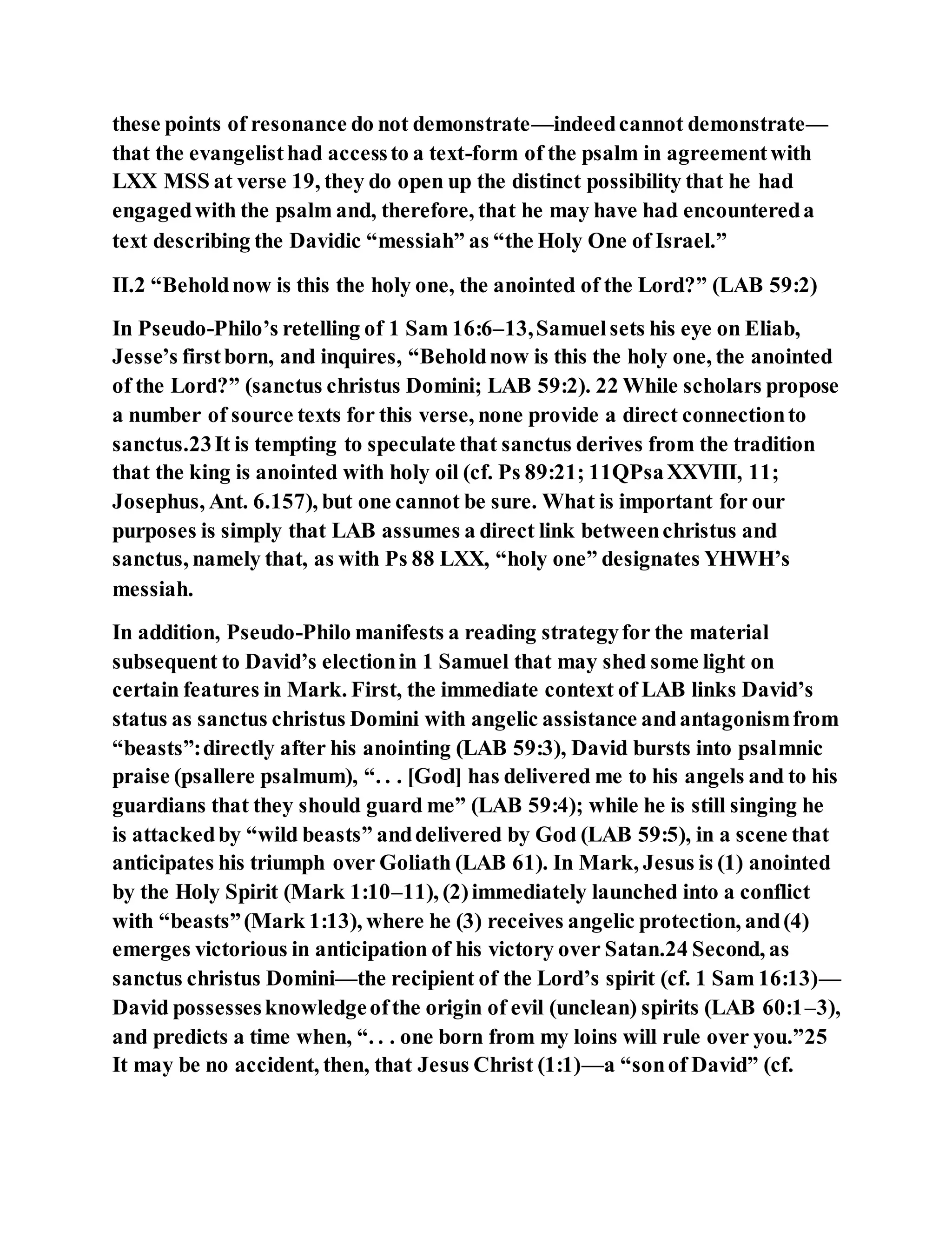 Jesus was the holy one of god | PDF