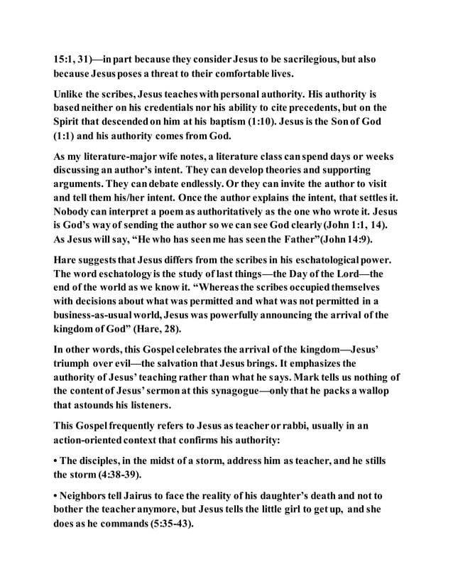 Jesus was the holy one of god | PDF
