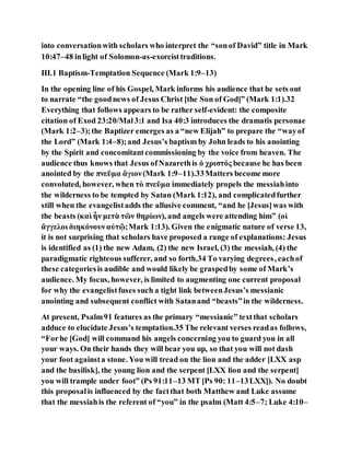 Jesus was the holy one of god | DOCX