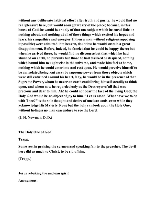 Jesus was the holy one of god | PDF