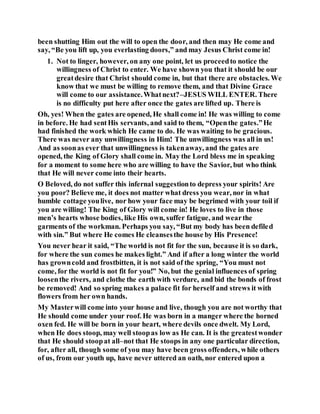 Jesus was the king of glory | DOCX